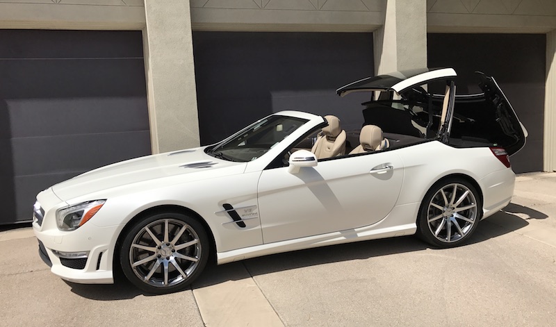 SmartTOP convertible top control for Mercedes-Benz SL with various new ...