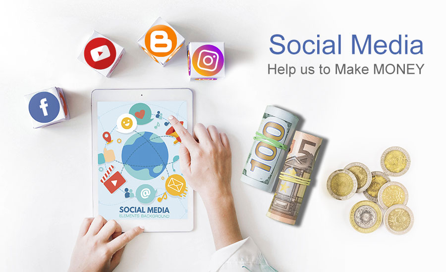 Step by step instructions to produce Income with Social Media | FeedsFloor