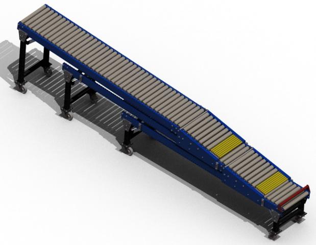 Gravity Roller Conveyors | FeedsFloor